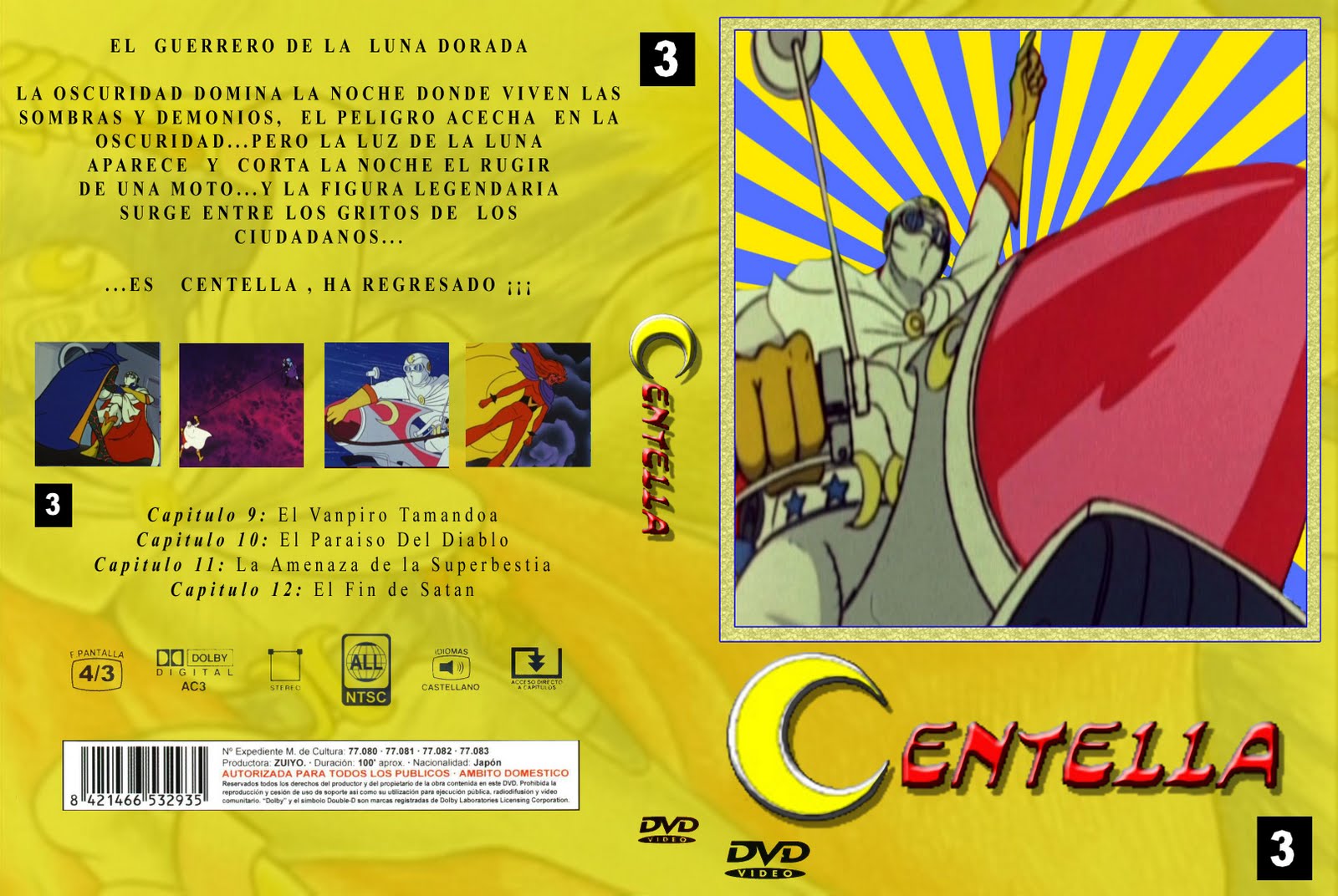 FULLRICKY78 " TODO PARA VER ": SERIE ANIME - CAPITAN CENTELLA